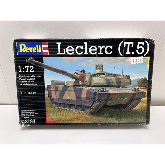 Revell | Toys | Revell 331 Leclerc T5 Kampfpanzer Mastab 172 Scale ...